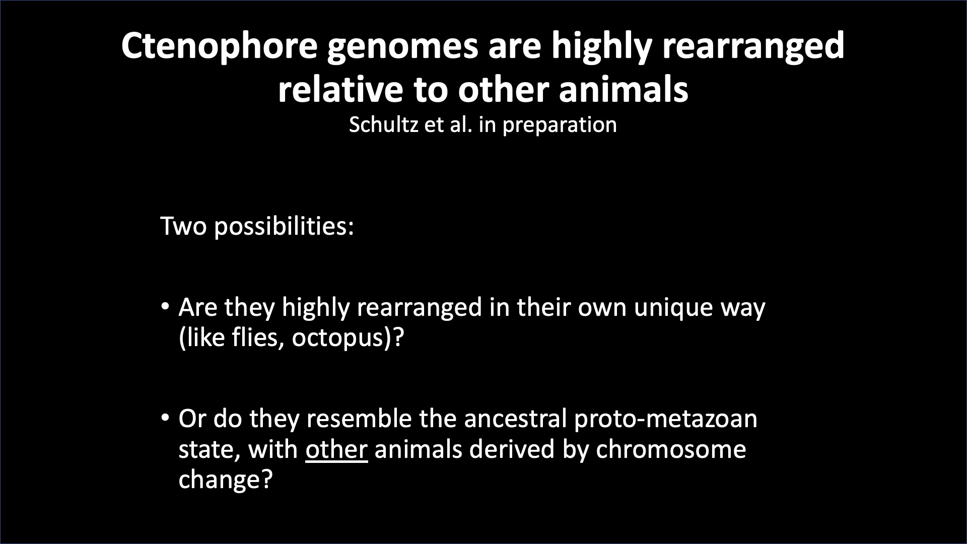 Celebrating the Life and Science of Sydney Brenner - Daniel Rokhsar ...