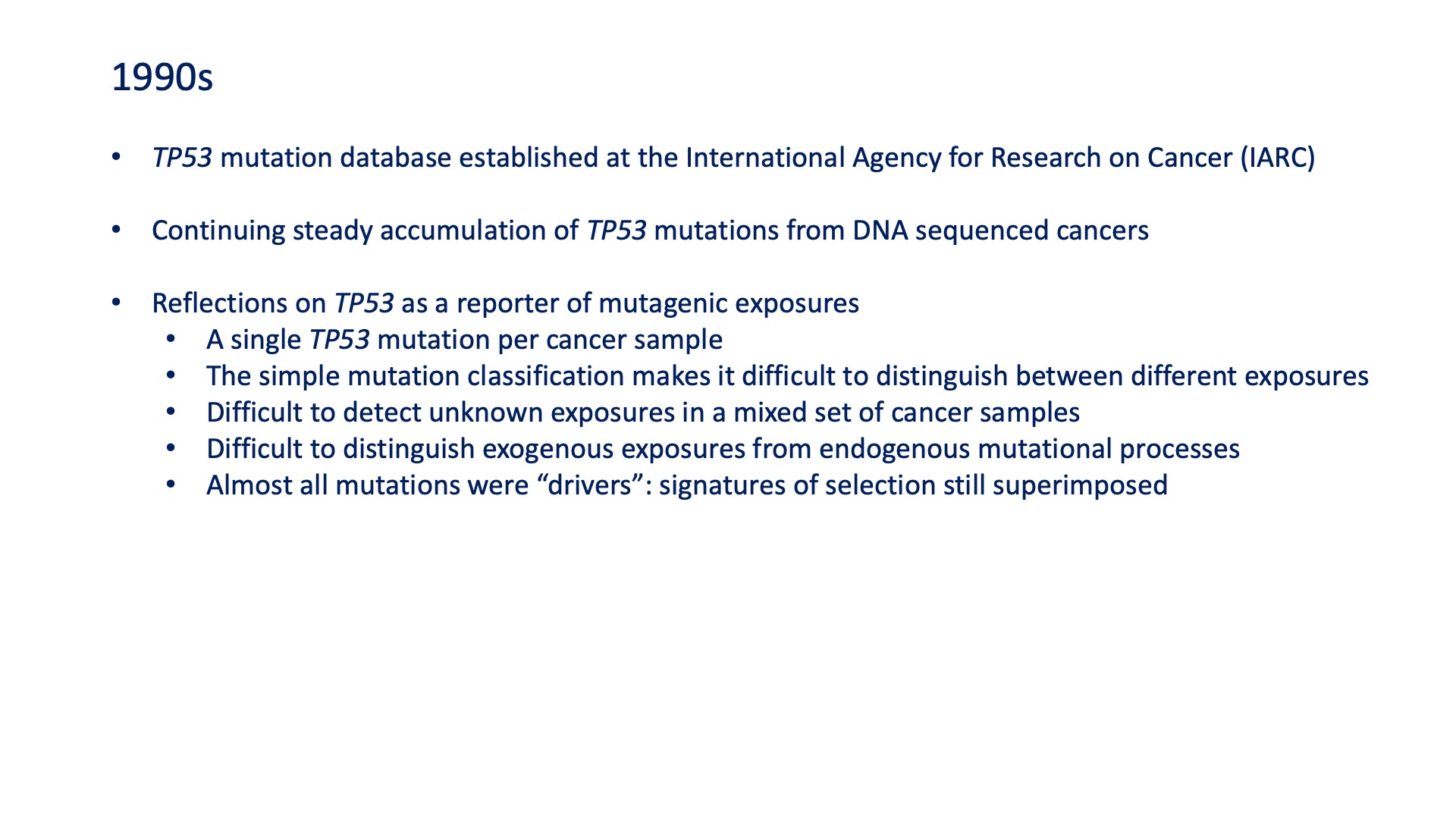 Cancer Genetics: History & Consequences - Michael Stratton - A short ...
